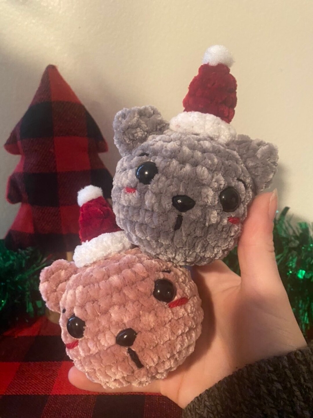 Crochet Christmas Bear | Crochet Christmas Teddy-bear | Teddy-bear ...