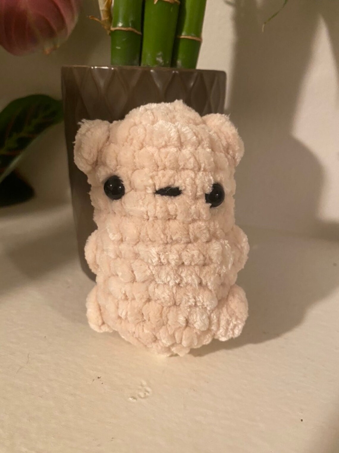 Crochet Chonky Bear | Crochet Mini Bear Plushie | Teddy- Bear Plushie ...