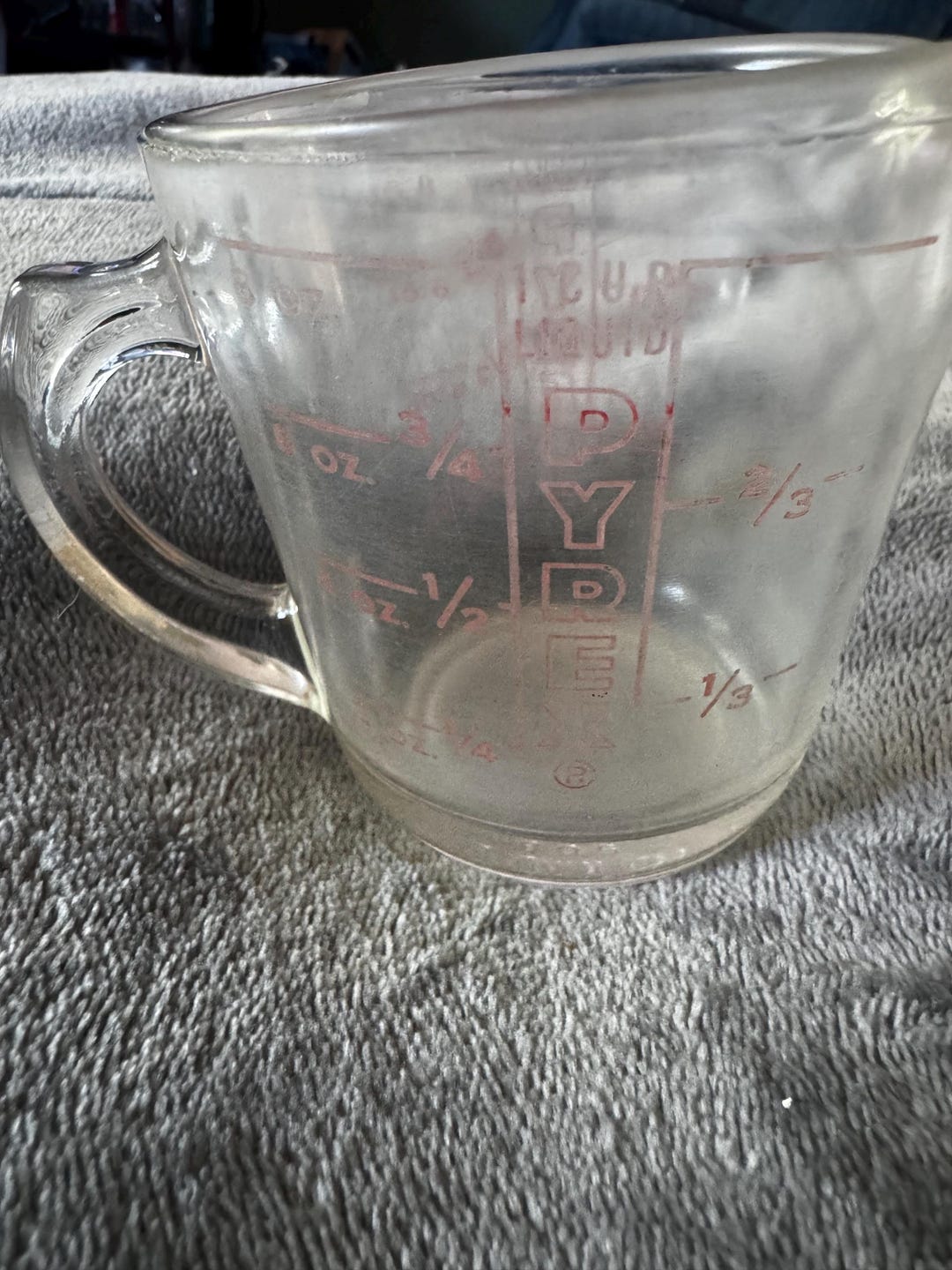 Vintage Pyrex Measuring Cup - Etsy