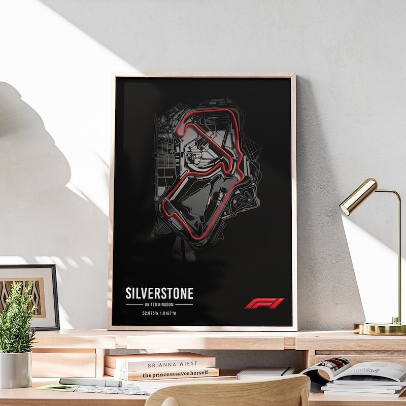 F1 Posters Circuit - Etsy