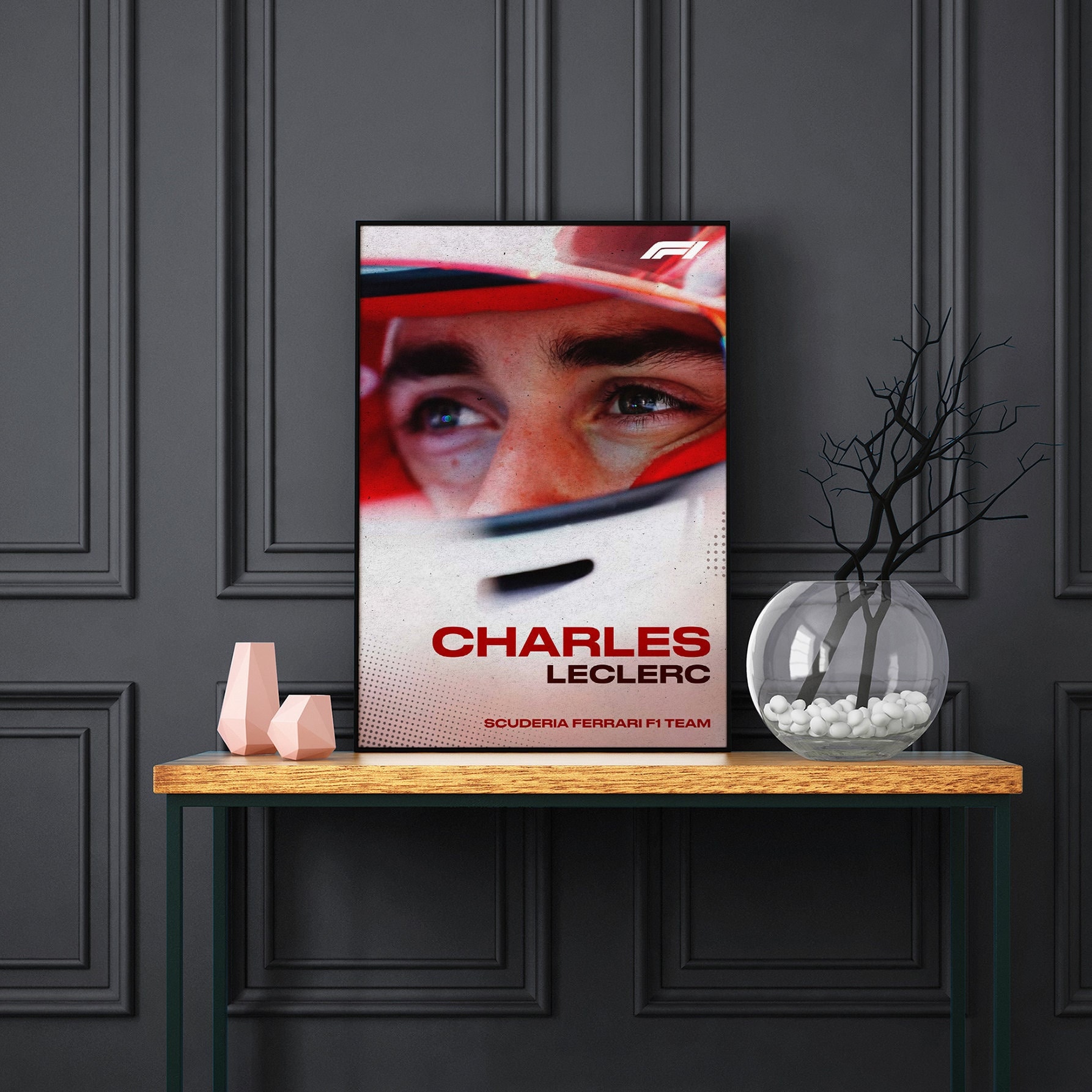 Charles Leclerc Formula1 Poster, F1 Racing Poster, DIGITAL DOWNLOAD ...