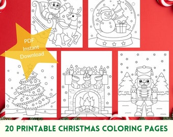 20 PAGES Aquatic Adventures Printable Coloring Book - Etsy