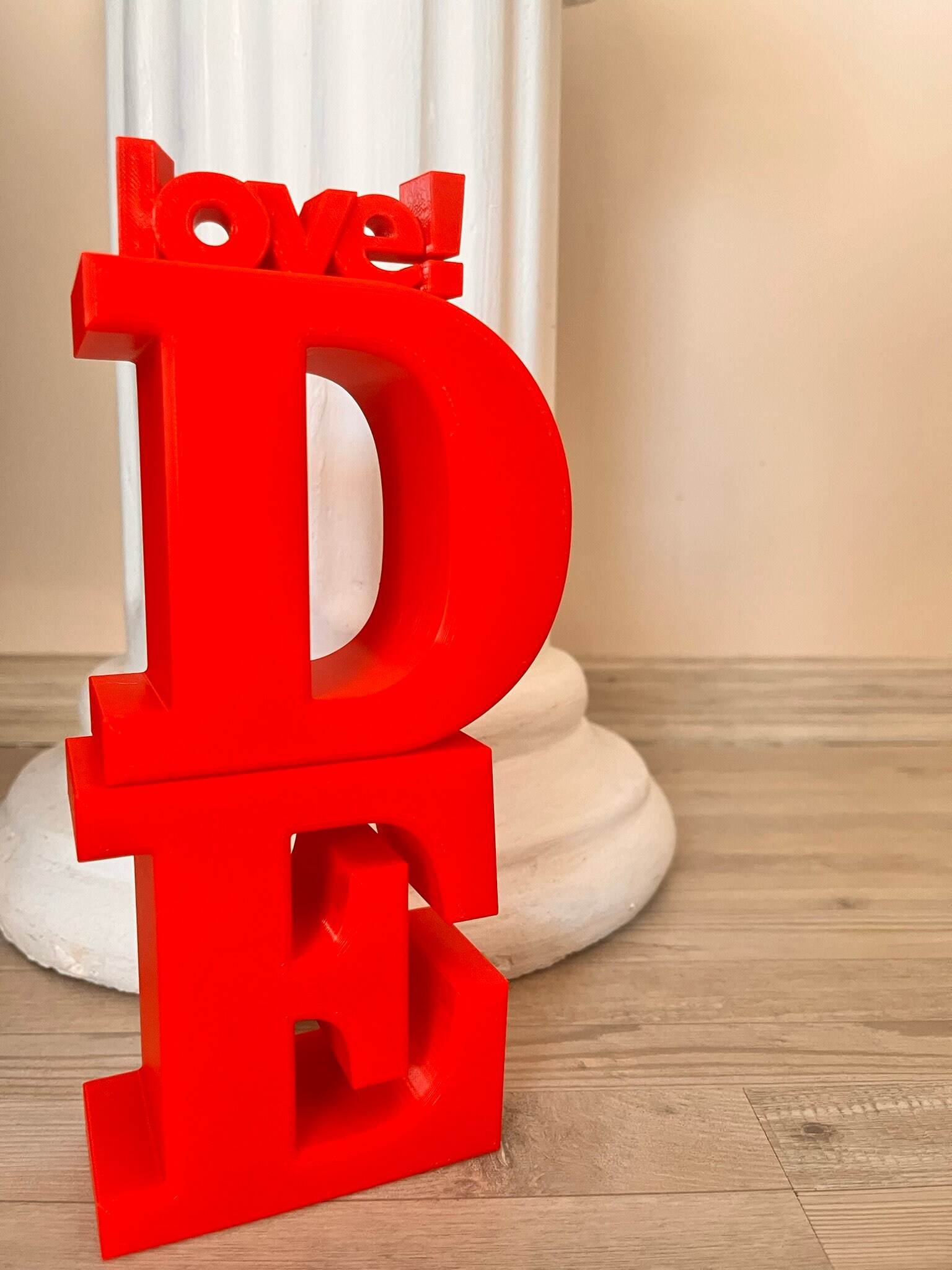 3D Alphabet Letters A-Z for Wedding, Birthday Decor Customize Your ...