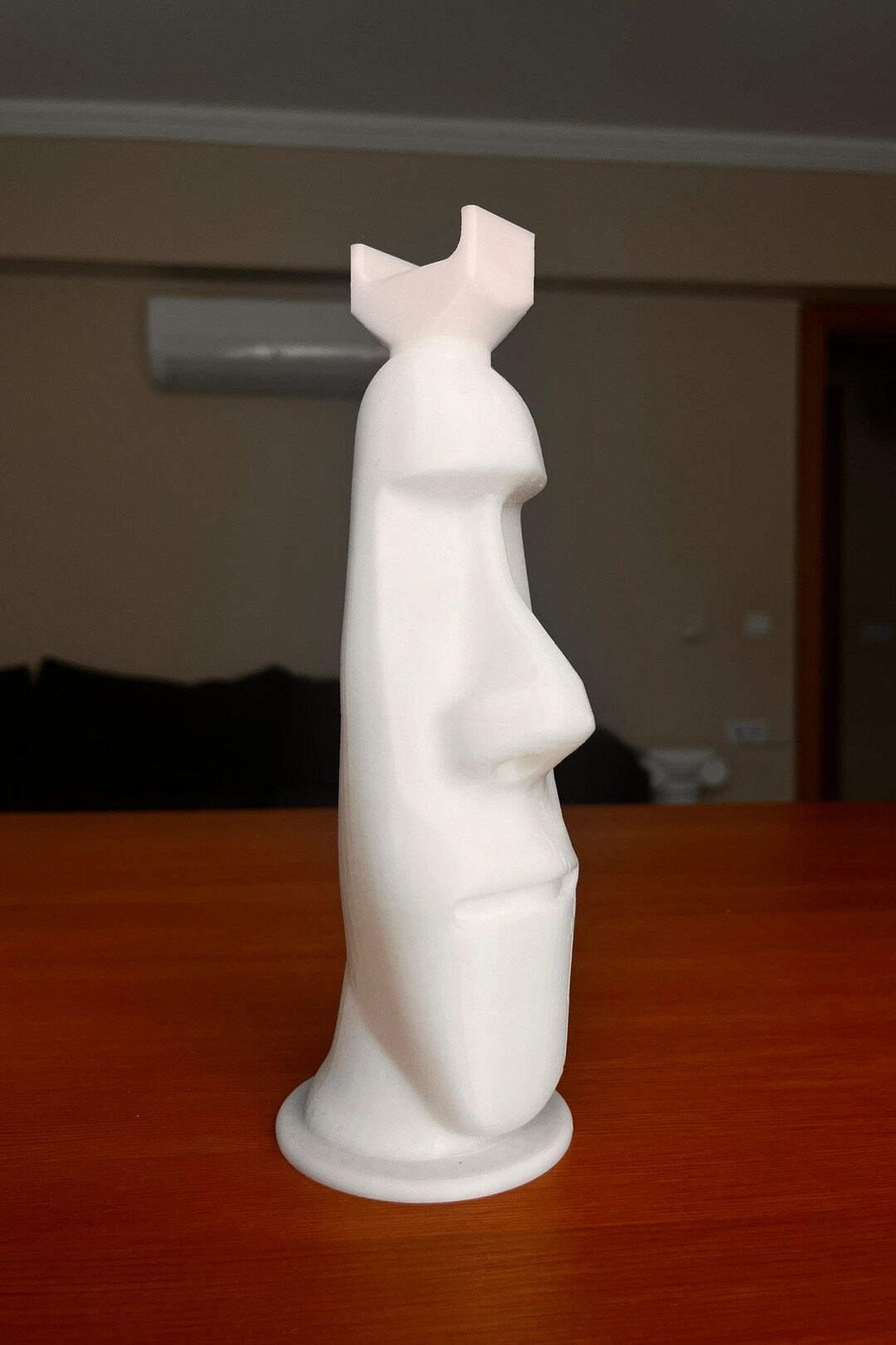 Moai Monolith Inspired 3D Printed Headphone Stand Easter Island Statue Design Happy Mothers Day ...