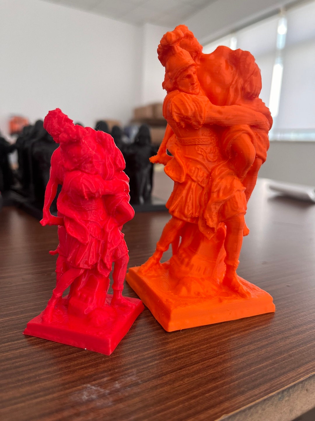Aeneas Statue From Ancient Roman Mythology 3D Printed Portrait of the ...