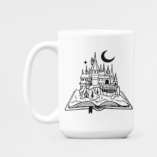 Castle Mug - Etsy