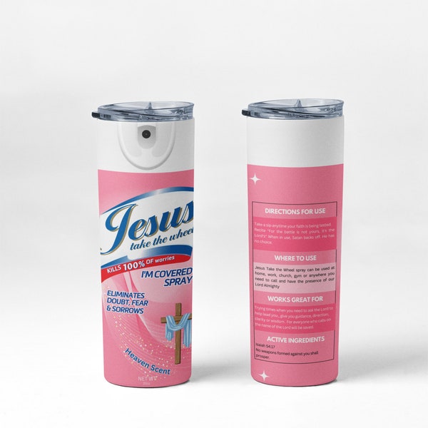 Jesus Lysol Tumbler - Etsy