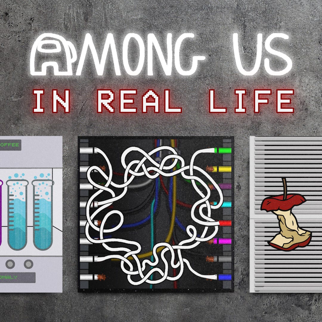 Among Us Real Life Party Game: Printable Family Activity (digital ...