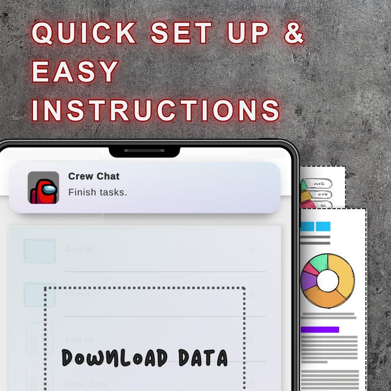 Among Us in Real Life Game Bundle | Skeld + Mira HQ - Etsy UK