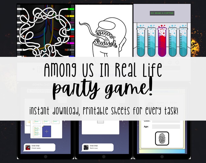Among Us Group Activity - Etsy