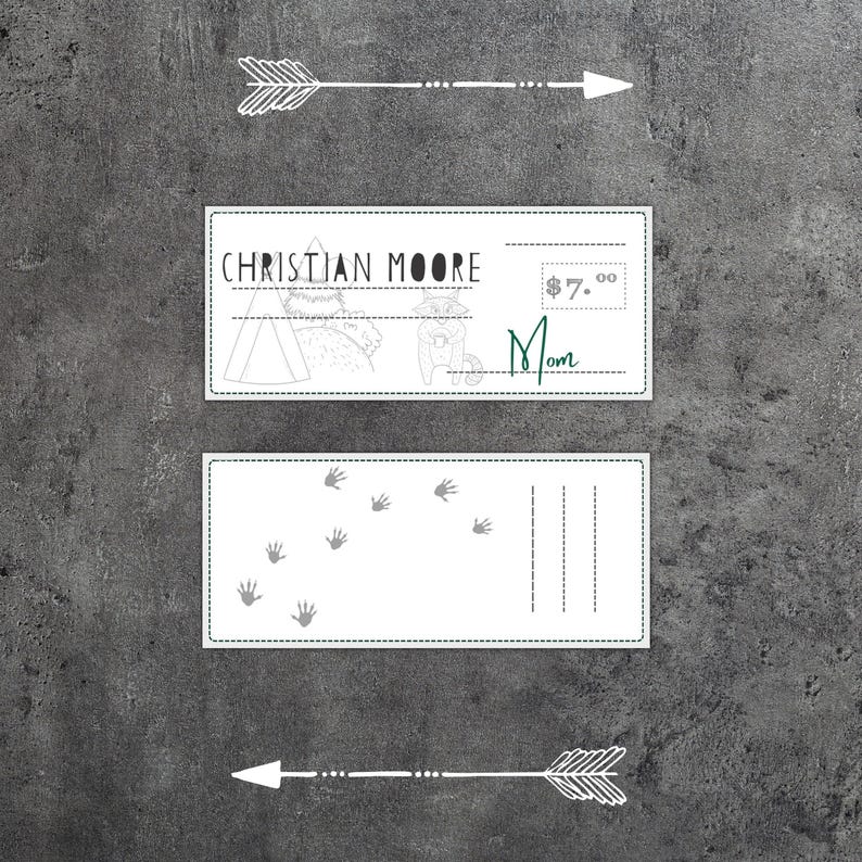 Printable Play Money & Checks: Kids Pretend Cash, Classroom Learning ...