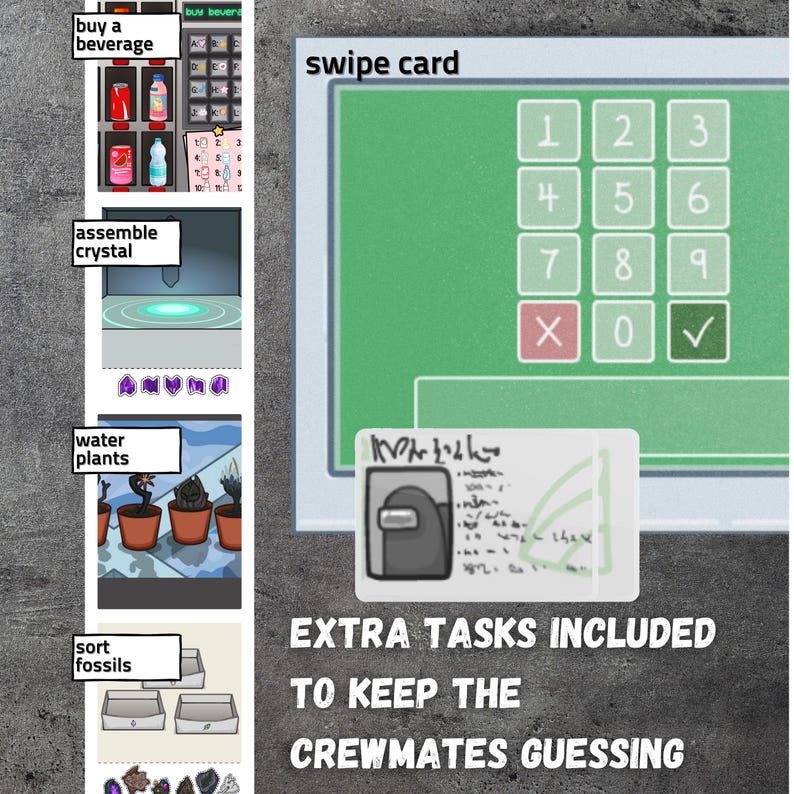 Among Us in Real Life Game Bundle | Skeld + Mira HQ - Etsy UK