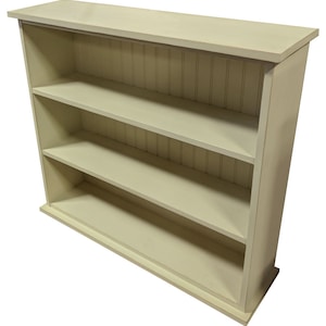 Three Shelf Bookcase, Solid Wood Bookcase, Hall Bookcase, Low Bookcase ...