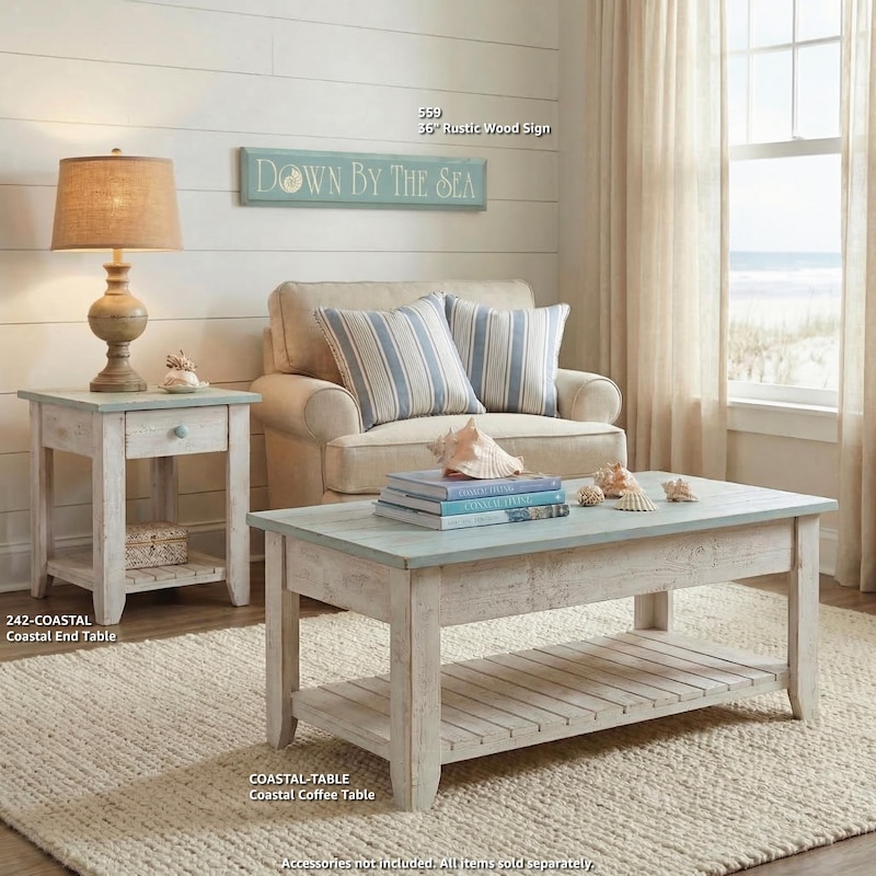Coastal Coffee Table - Etsy