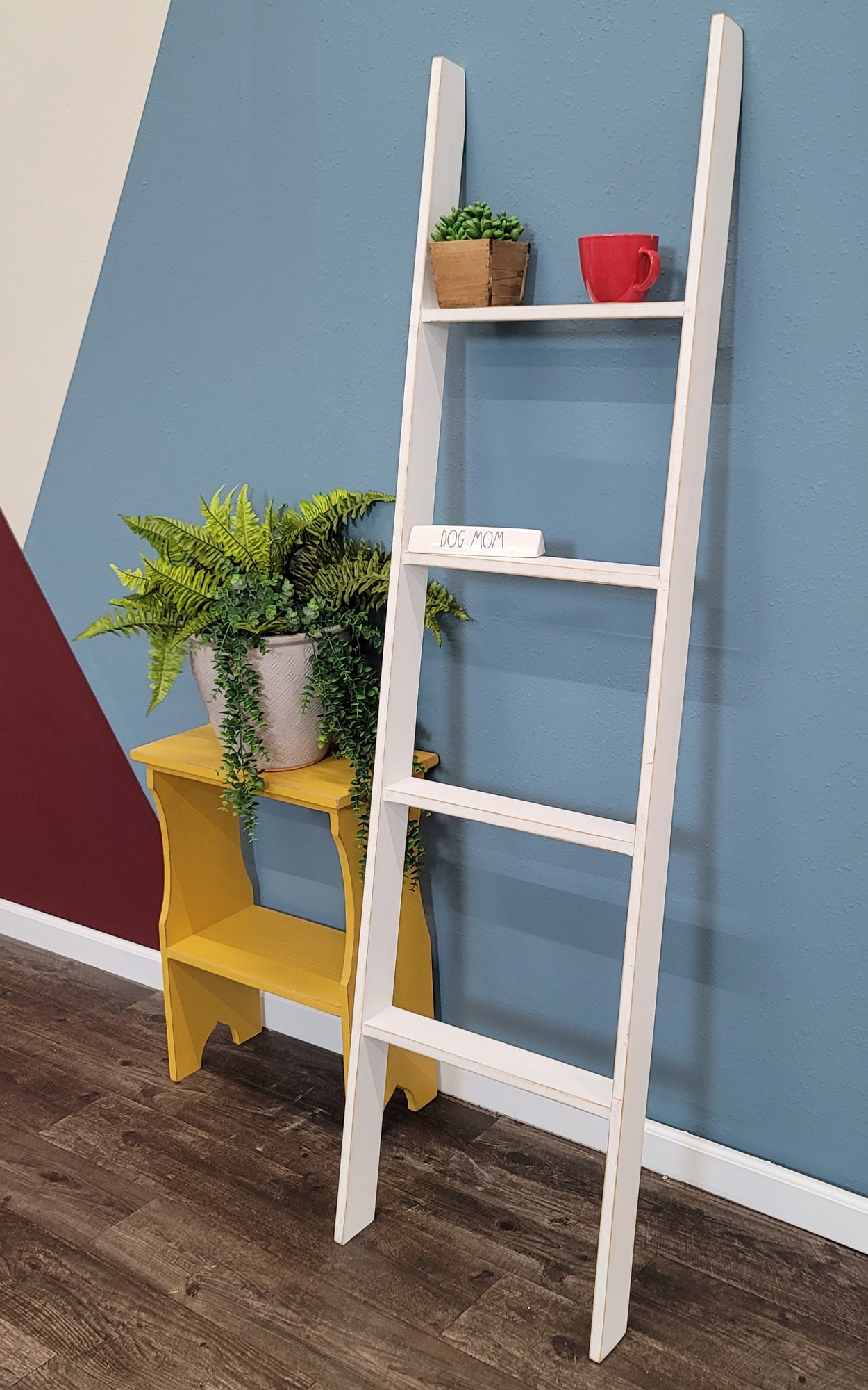 Sturbridge Yankee Display Ladder, Quilt Display Ladder, Wood Display ...