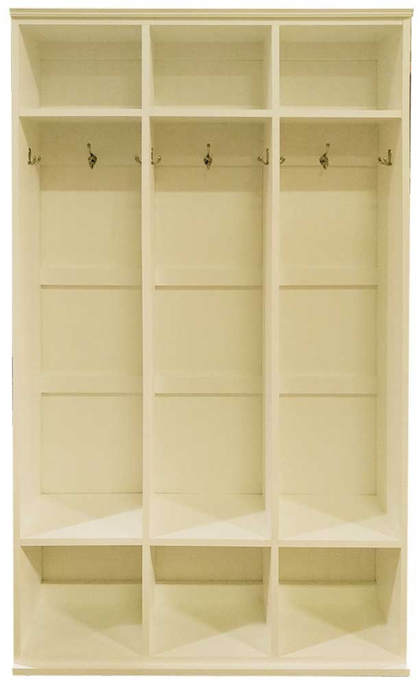 Solid Wood Locker Unit, Triple Locker System, Entryway Storage, Mudroom ...