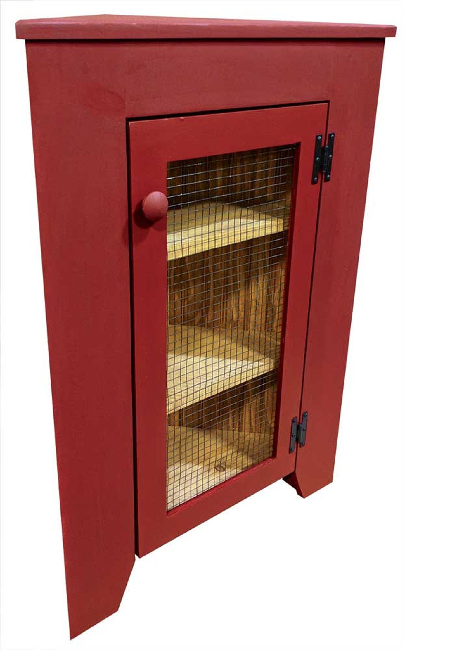 Small Corner Cupboard, Primitive Corner Cupboard, Sturbridge Yankee ...