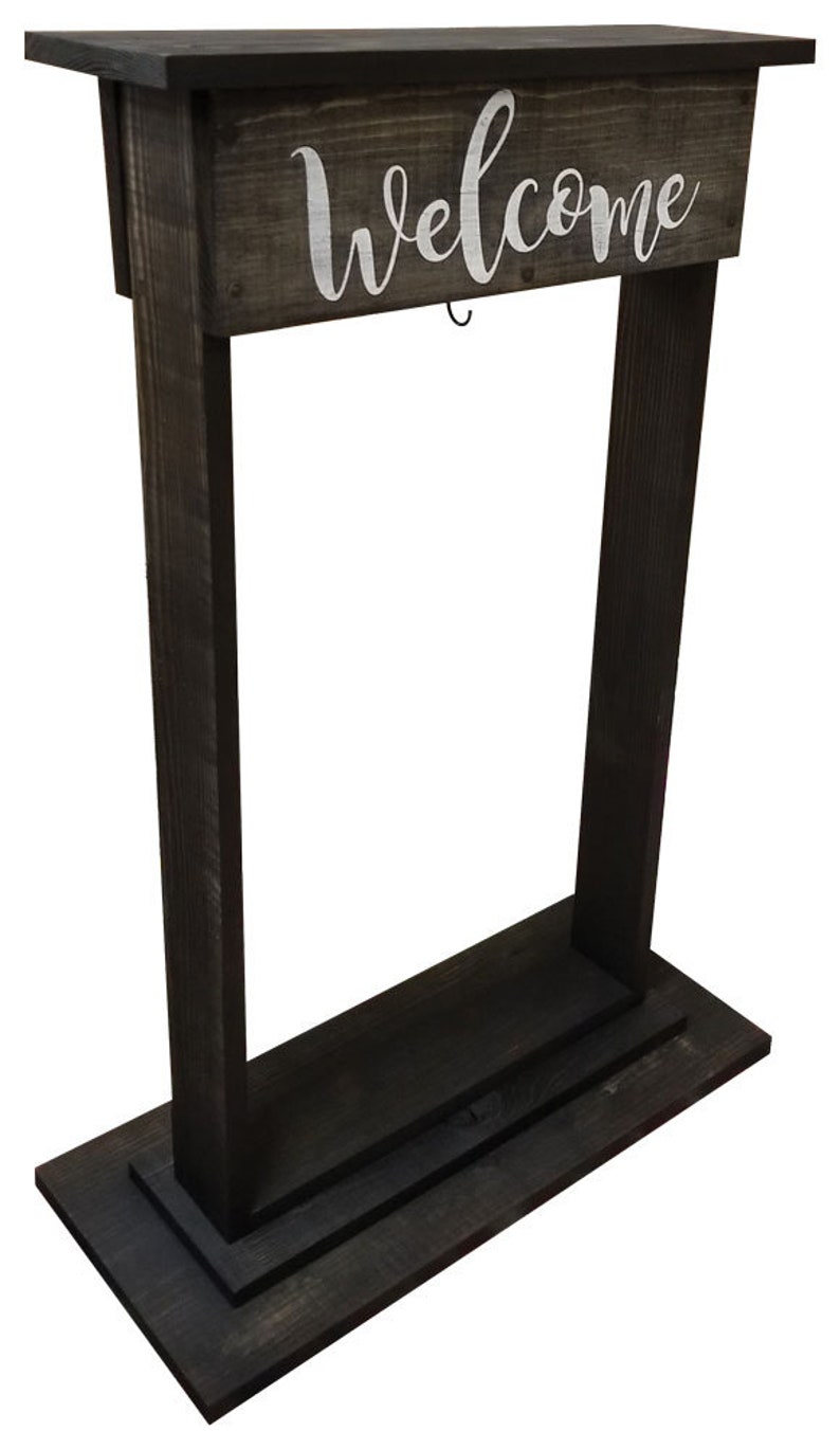 Free-standing Knotty Pine Plant Stand 36" Tall for Hanging Flower ...