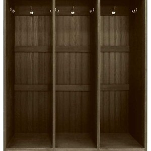 Solid Wood Locker Unit, Triple Locker System, Entryway Storage, Mudroom ...