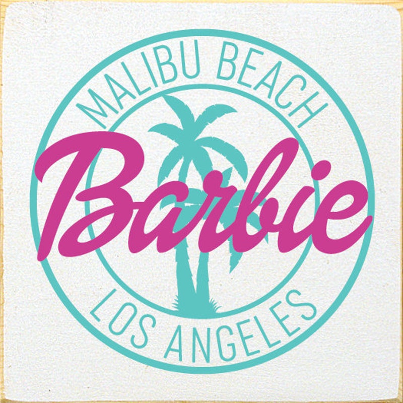 Barbie Sign - Etsy