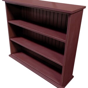 Three Shelf Bookcase, Solid Wood Bookcase, Hall Bookcase, Low Bookcase ...