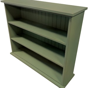 Three Shelf Bookcase, Solid Wood Bookcase, Hall Bookcase, Low Bookcase ...