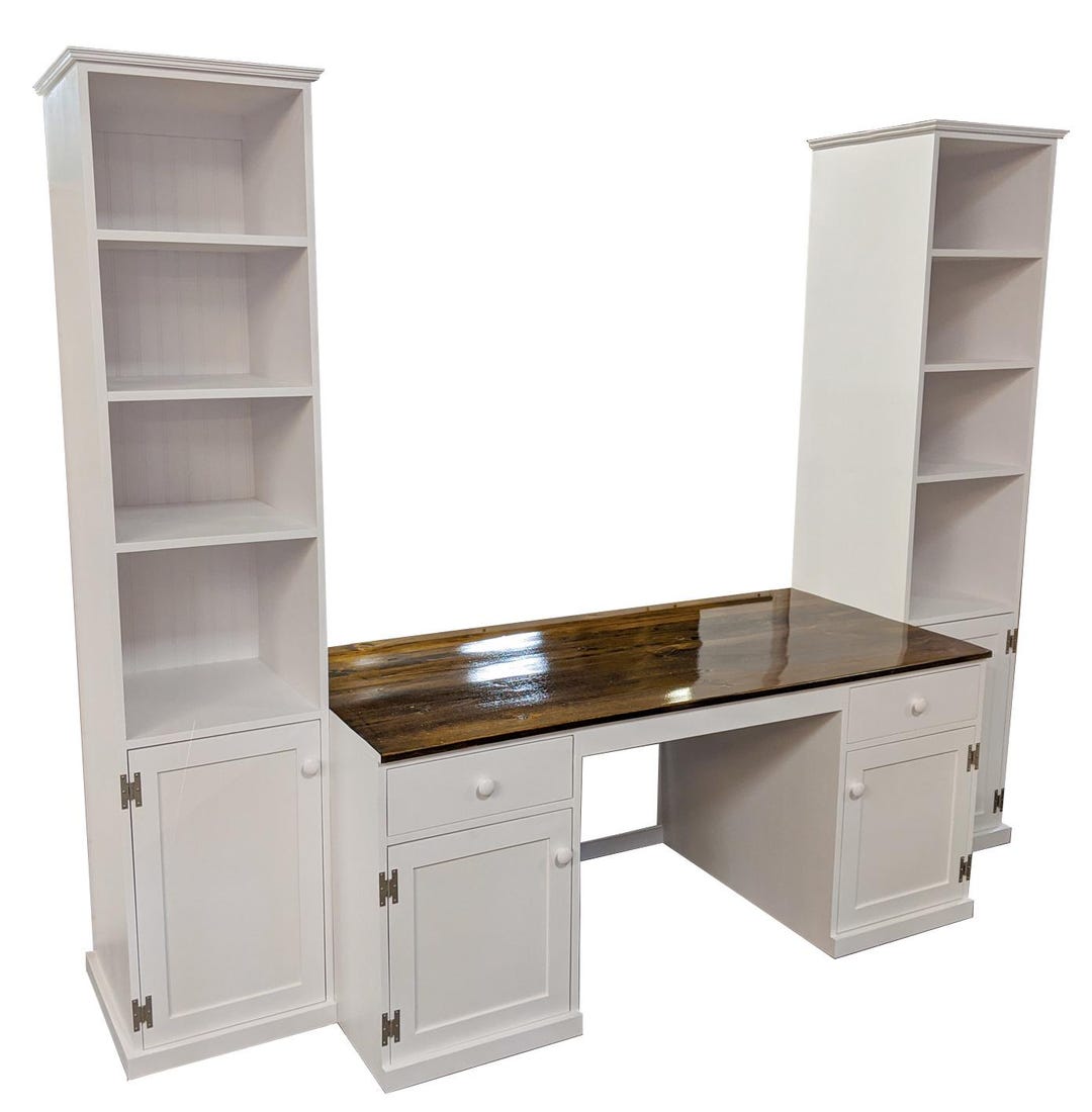 Home Office Sectional, Office Desk, Bookshelves, Workstation, Remote ...