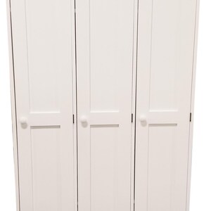 Solid Wood Triple Locker Unit With Doors, Triple Locker System ...