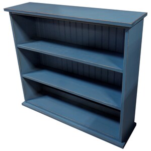 Three Shelf Bookcase, Solid Wood Bookcase, Hall Bookcase, Low Bookcase ...