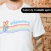 Polyamory Pride Tee, Polyamorous Flag, Poly Queer Pride Gift, Subtle ...
