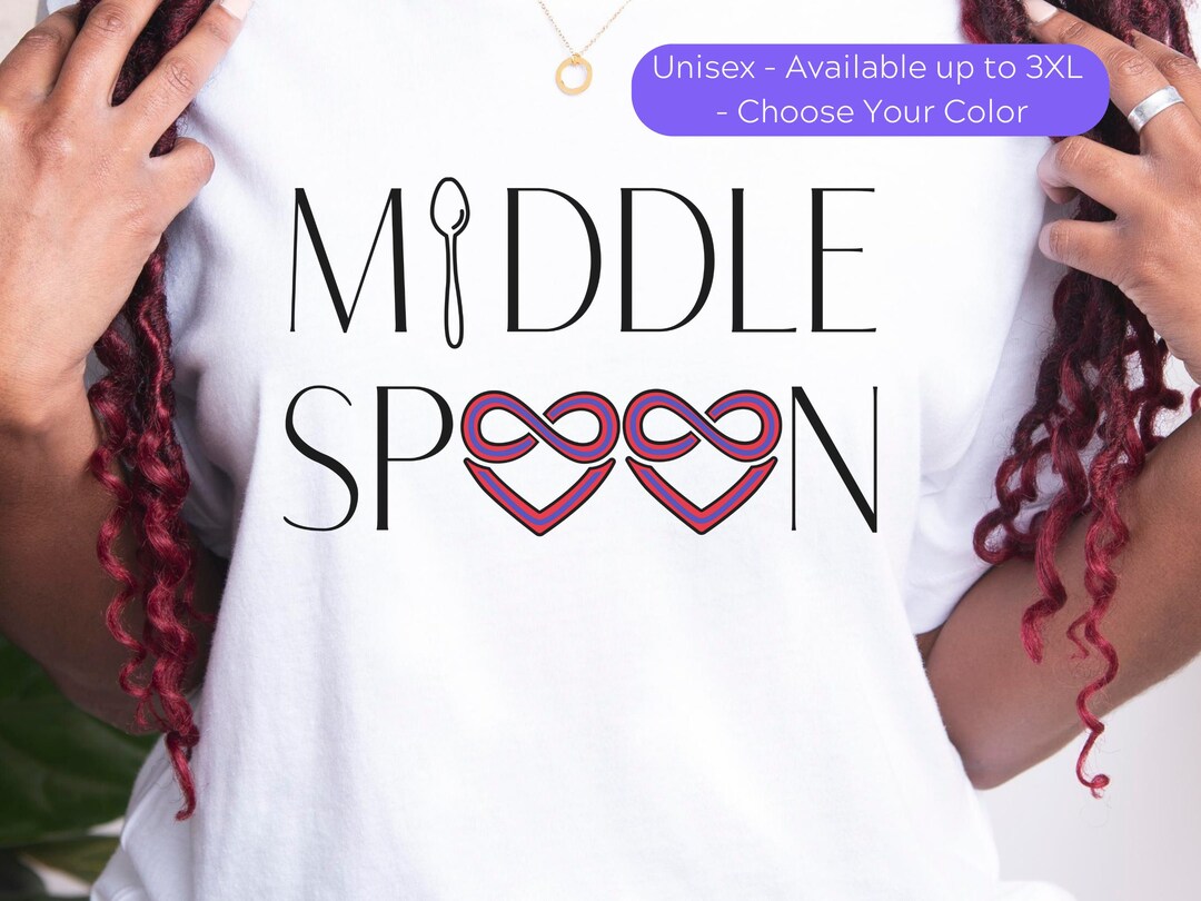 Middle Spoon Polyamory Throuple Shirt Polyamorous Flag Poly Queer