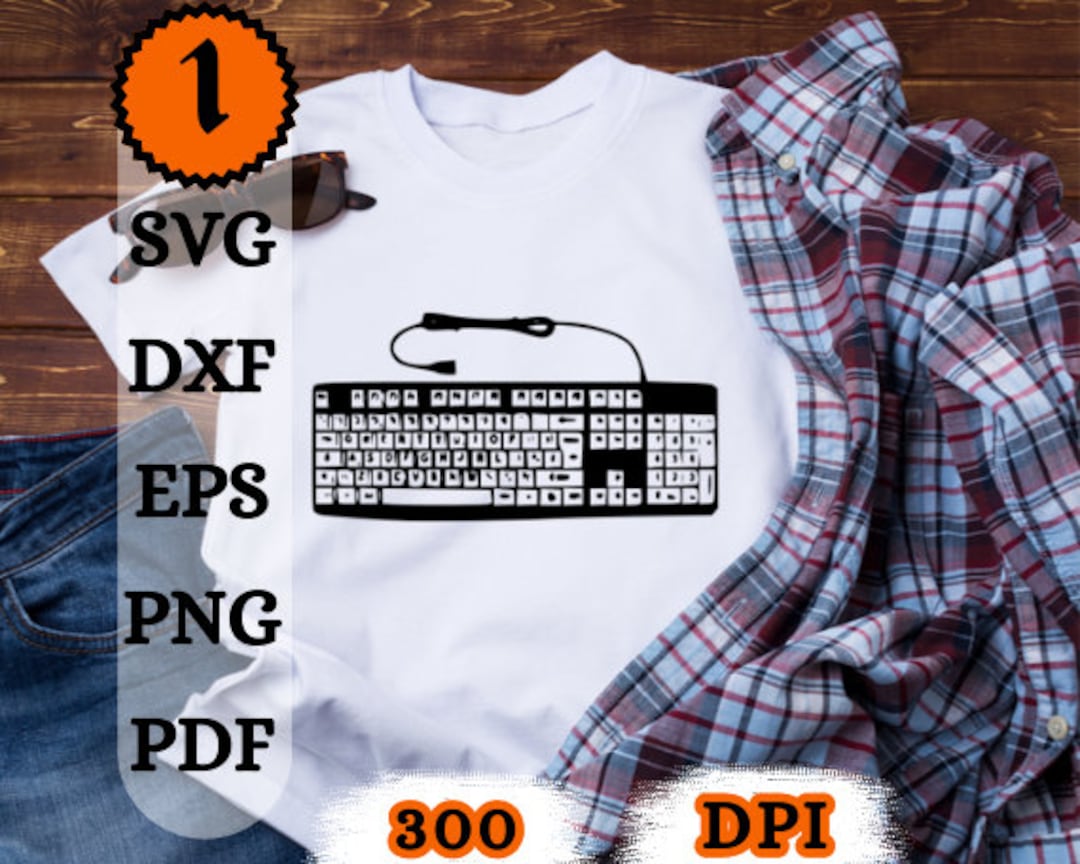 Keyboard SVG File, Computer Keyboard DXF, Computer Keyboard Png ... Keyboard SVG File, Computer Keyboard DXF, Computer Keyboard Png ...