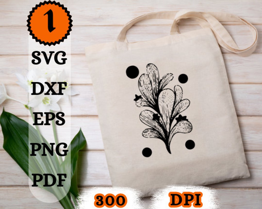 Flowers SVG , Floral Dxf, Natural Png, Adhd, Flowers Outline, Gift ...