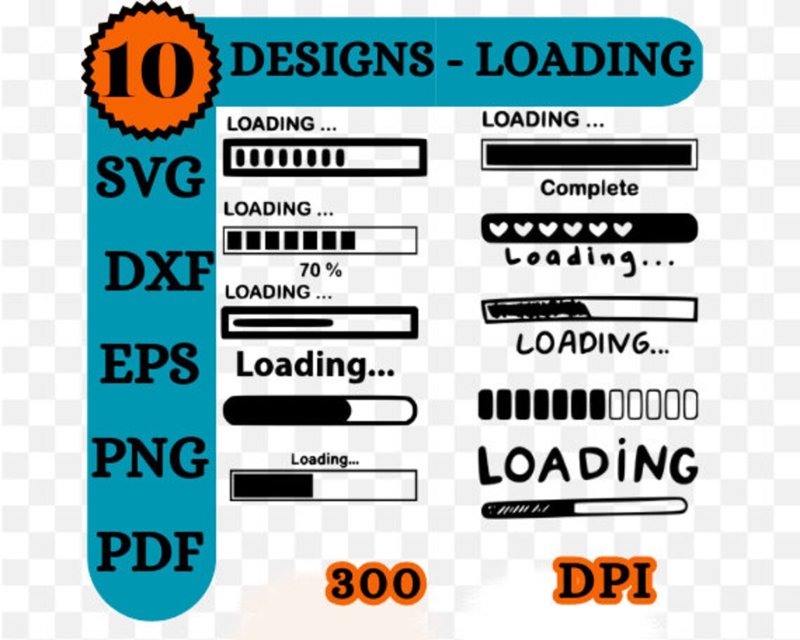 Loading Bar Svg Bundle Loading Svg Loading Icon Svg Loading Please Wait Svg Loading Cut File ...