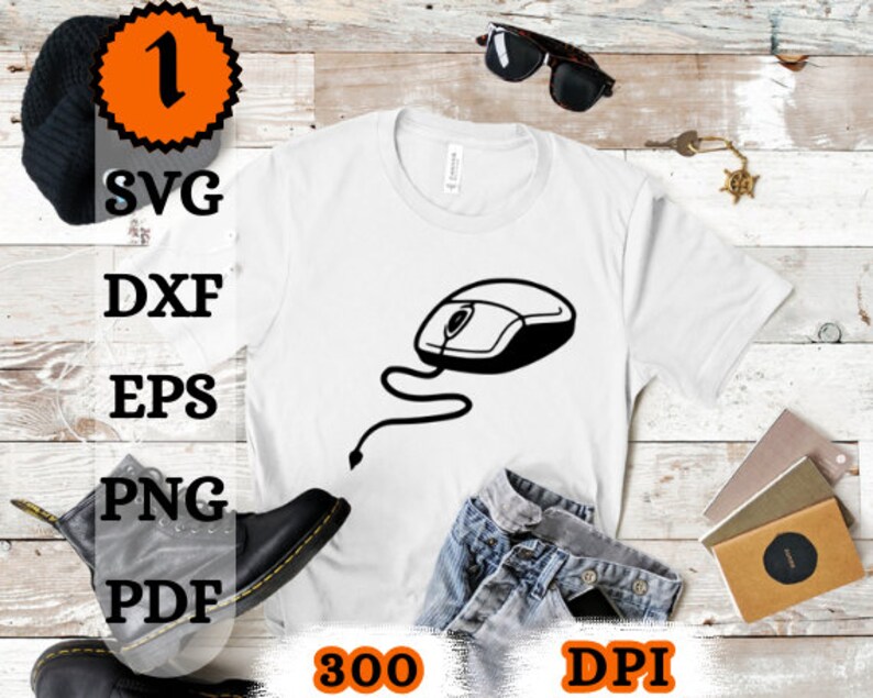 Mouse SVG File, Mouse DXF, Mouse Png, Laptop Mouse Svg, Pc Mouse Svg ...