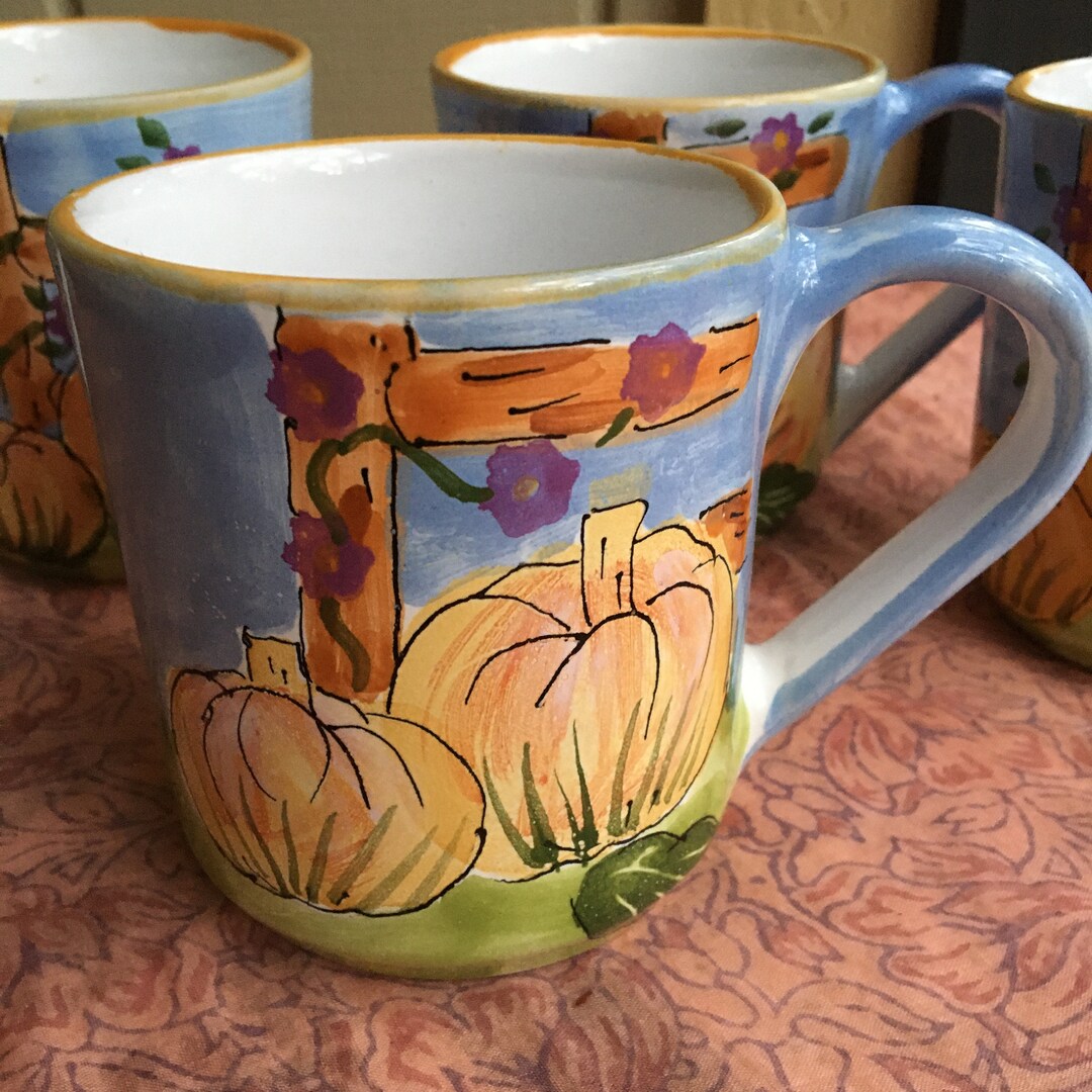 Vintage Mesa International Hand Crafted Mugs - Set of 2 - Etsy