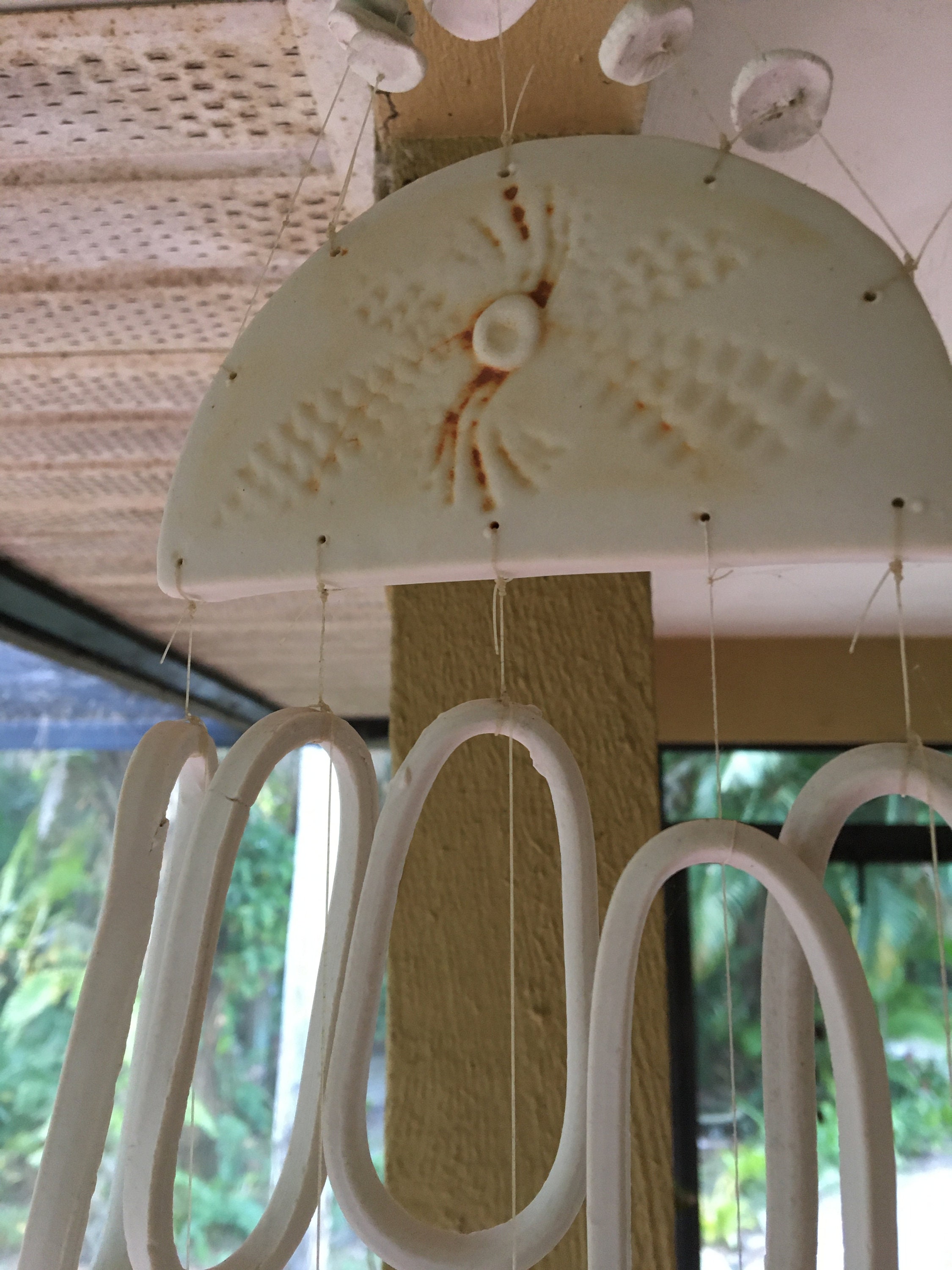 Vintage Porcelain Wind Chime - Etsy