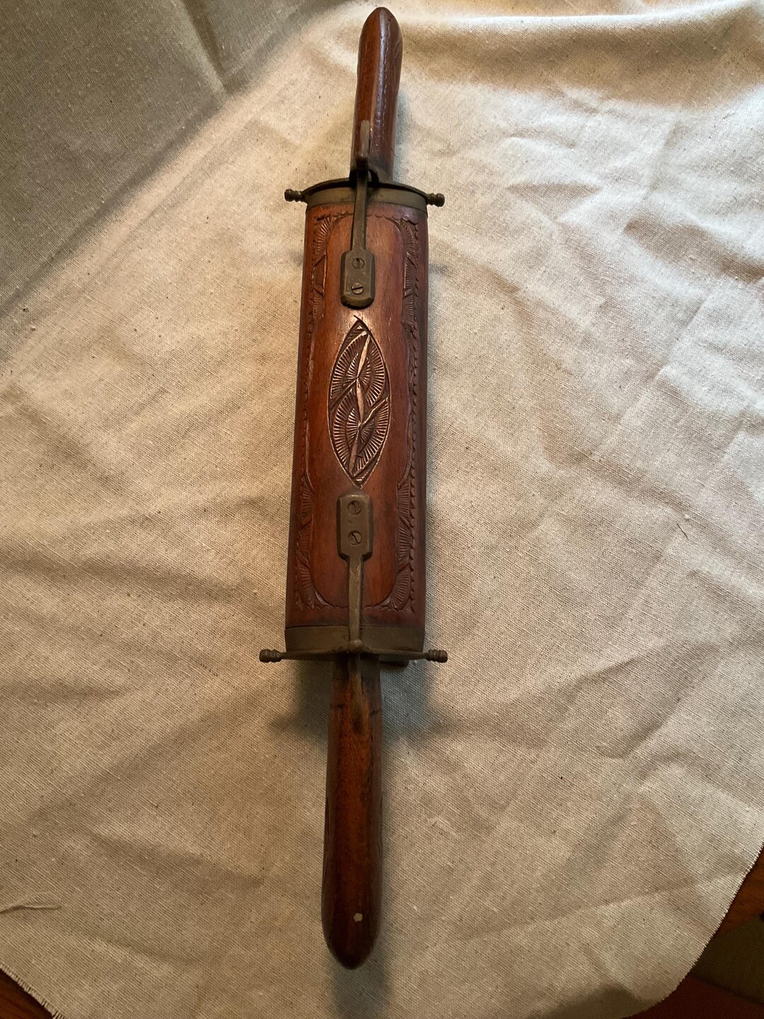 Vintage Carved Wood Carving Set - Made in India - Etsy