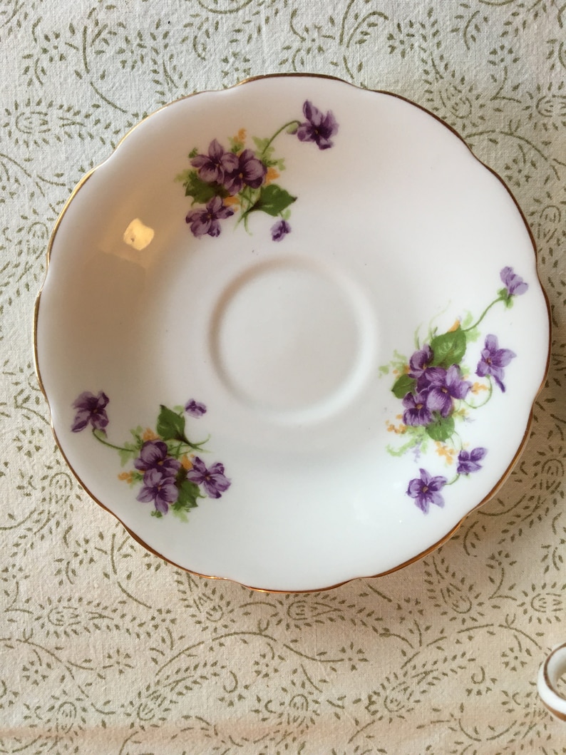 Vintage Royal Stuart Bone China Teacup & Saucer - Etsy