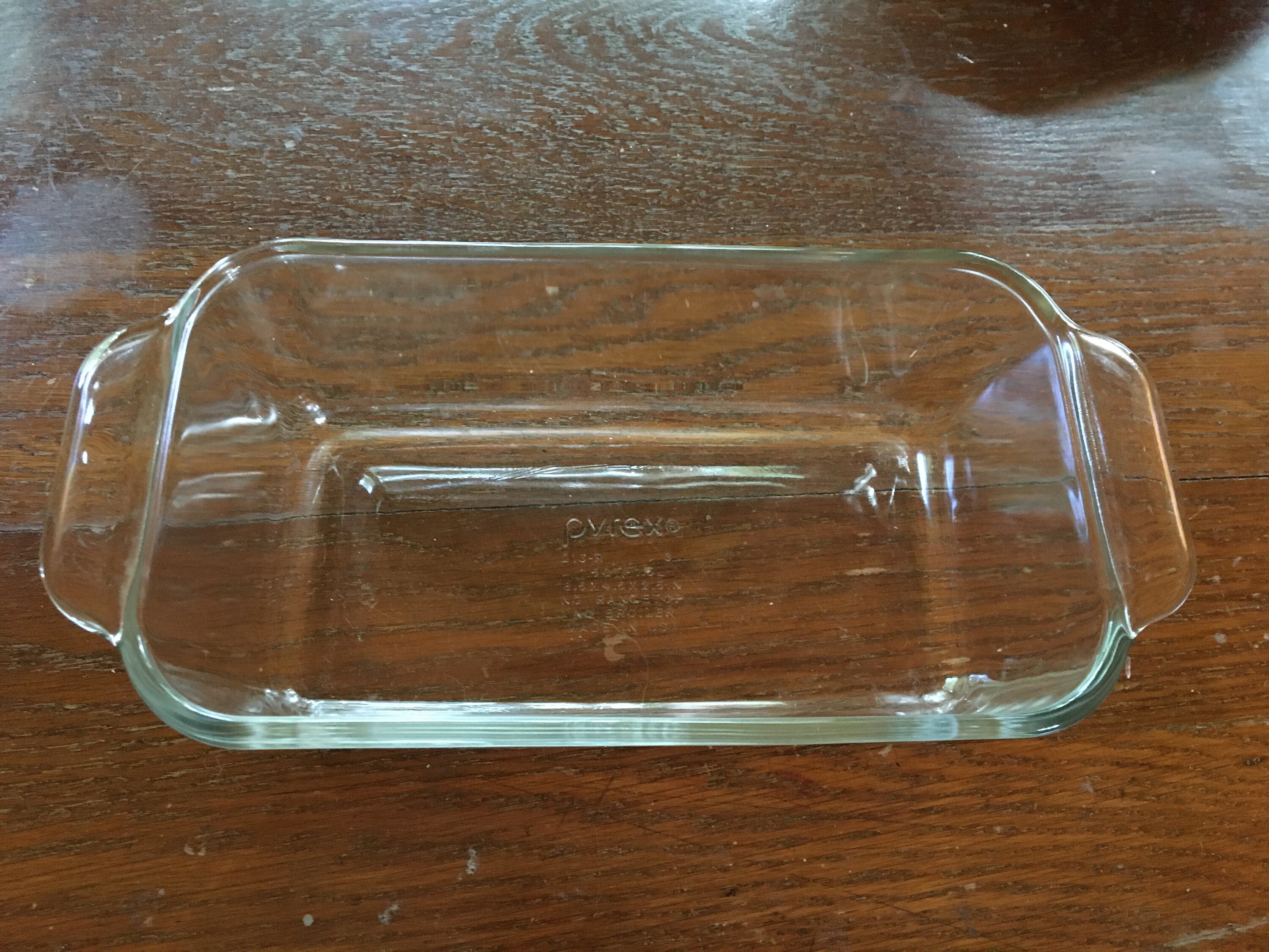 Vintage Pyrex 213 Glass Loaf Pan - Etsy