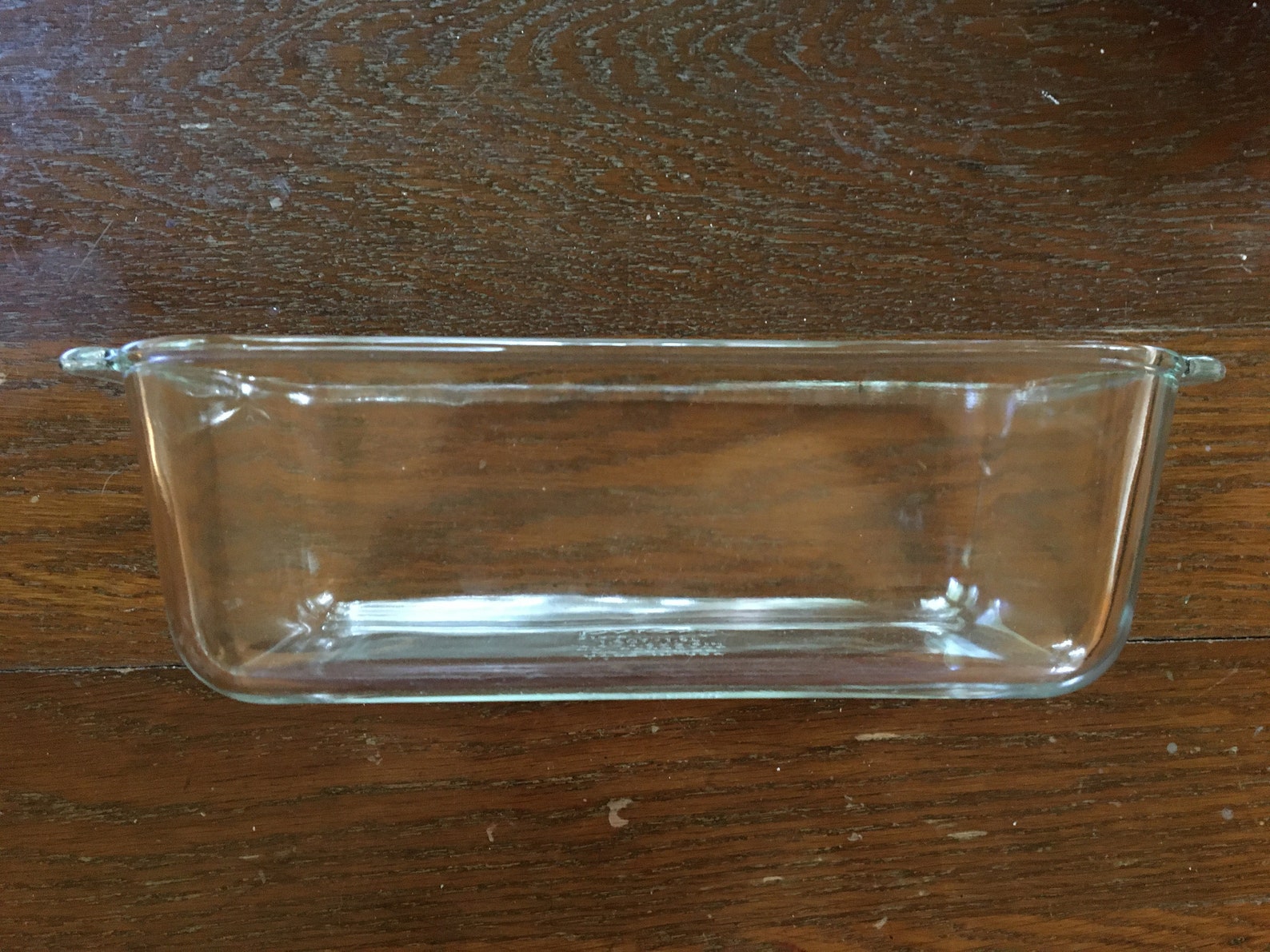 Vintage Pyrex 213 Glass Loaf Pan - Etsy