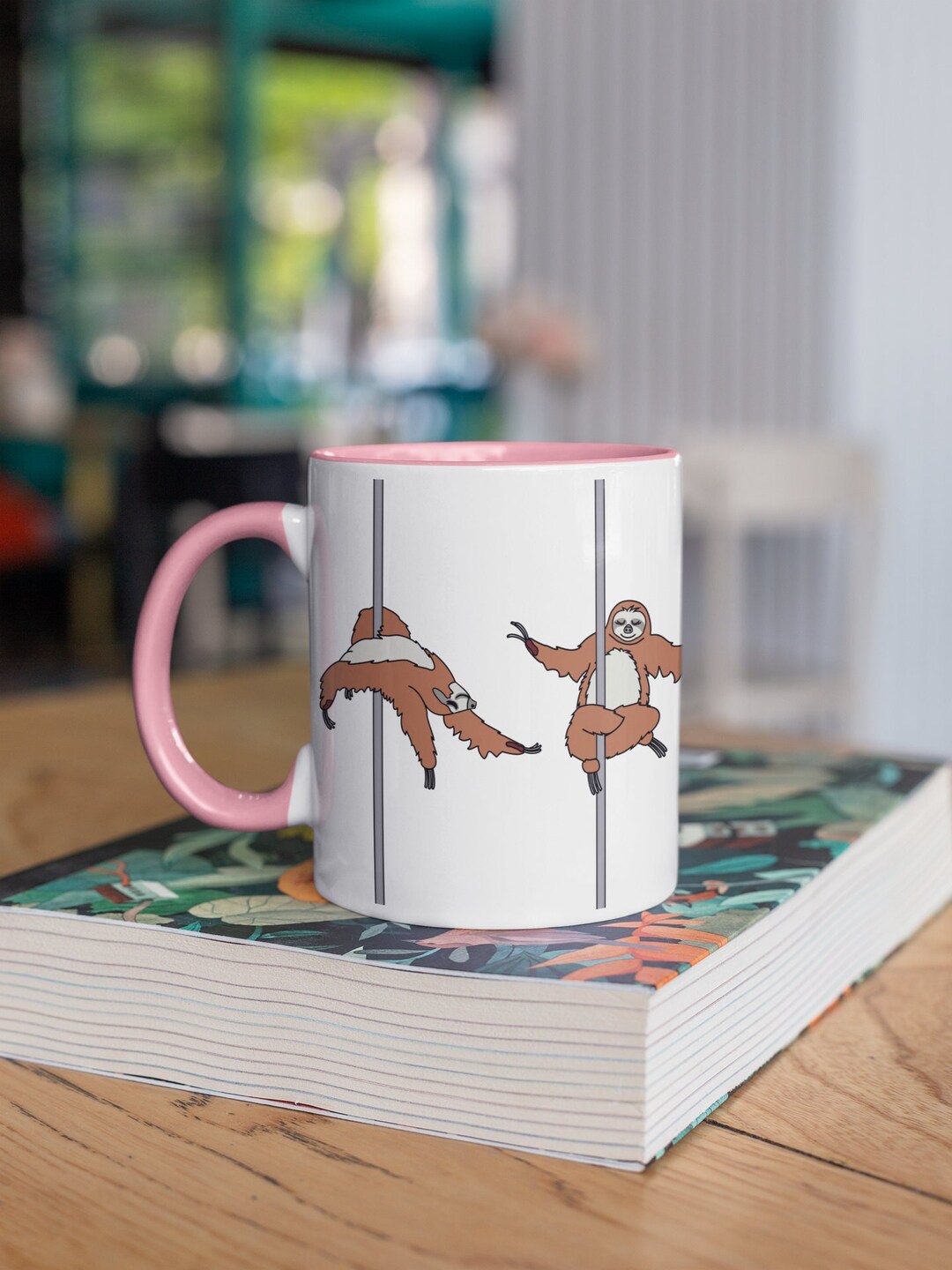 Mug Sloths Pole Dancing Gift for Pole Dancers Sloth Coffee Cup Gift - Etsy