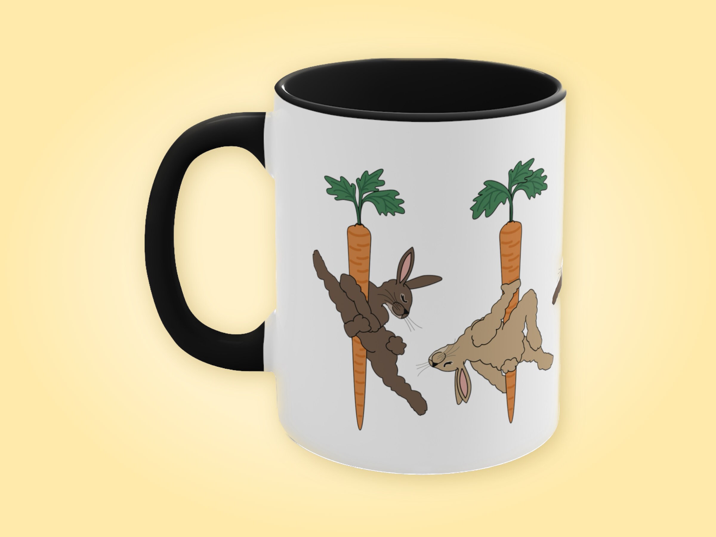 Rabbit Carrot Mug for Dancer Rabbits Dancing Pole Dance Wear Cute Gift ...