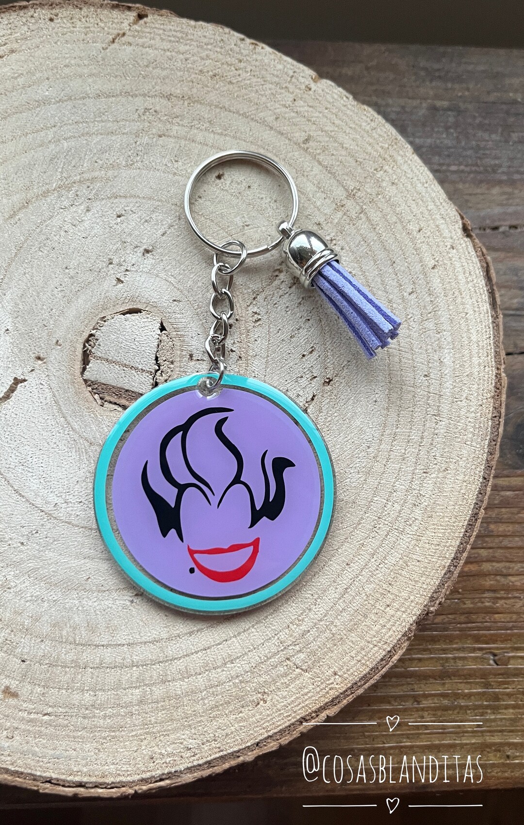 Acrylic Keychain of Villains or Superheroes - Etsy
