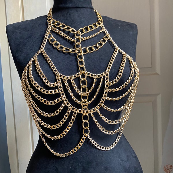 Beach Body Chain - Etsy