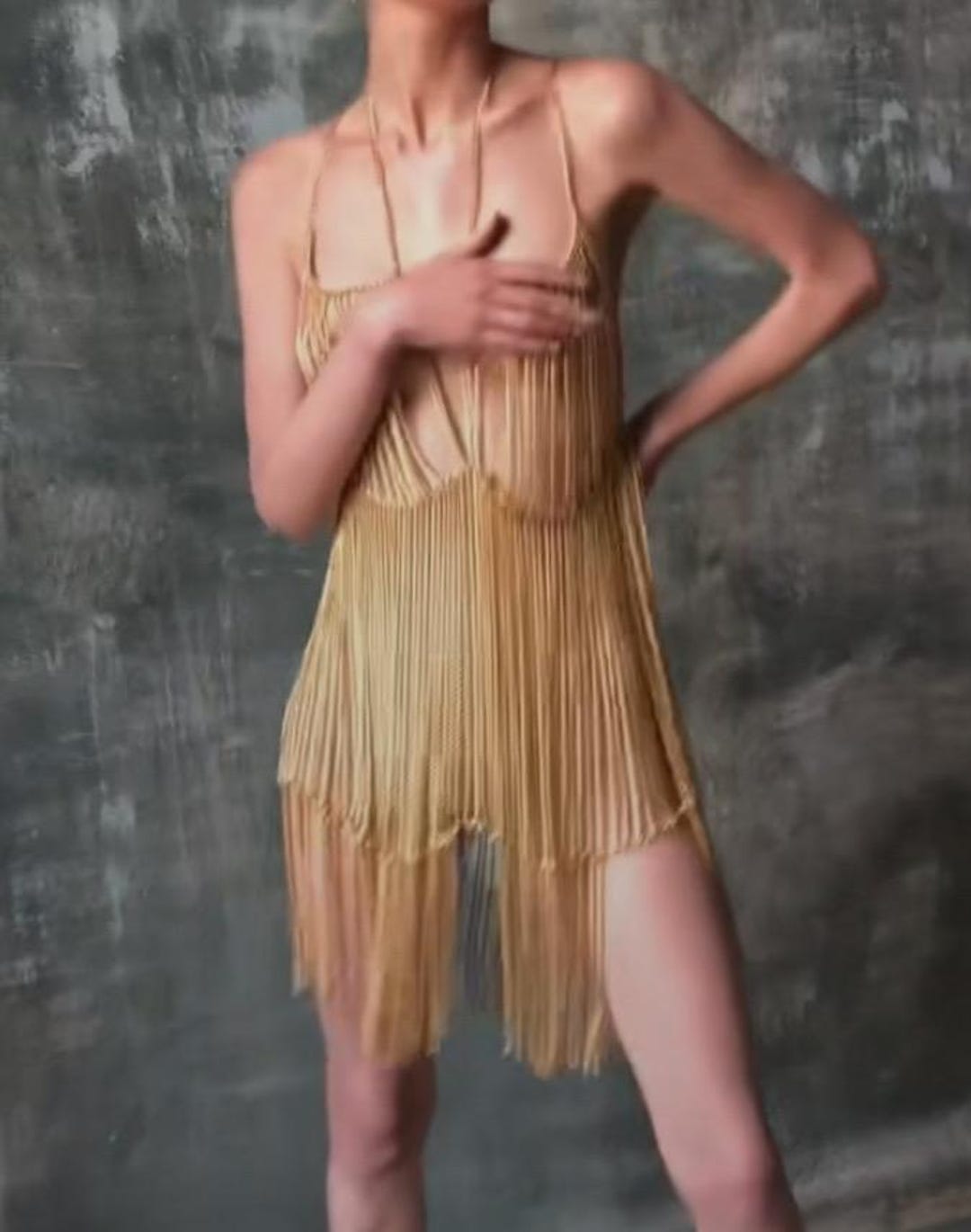 Gold Chain Dress, Festival Chain Dress, Burning Man Chain Dress ...