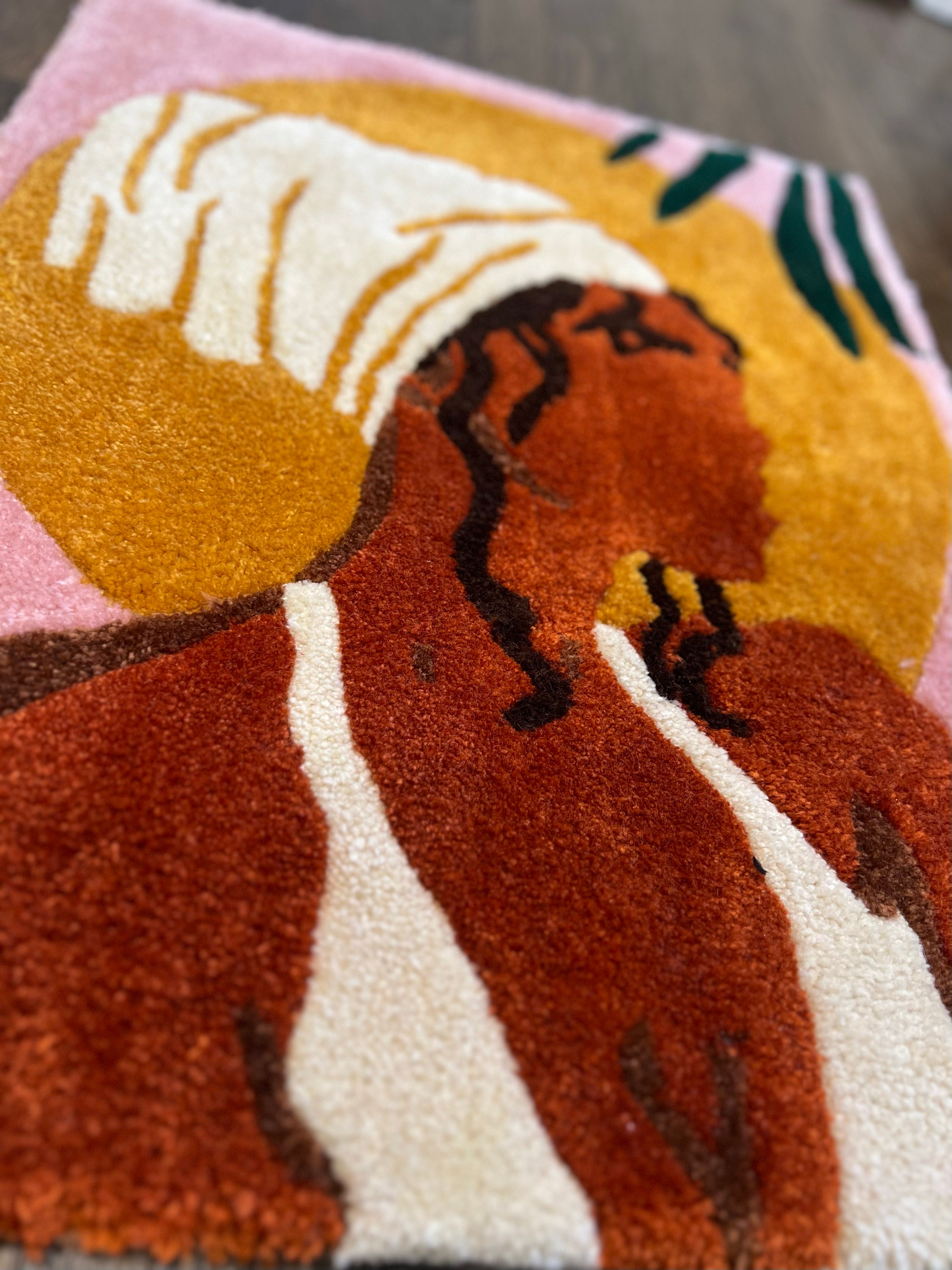 Black Girl Magic Rug - Etsy