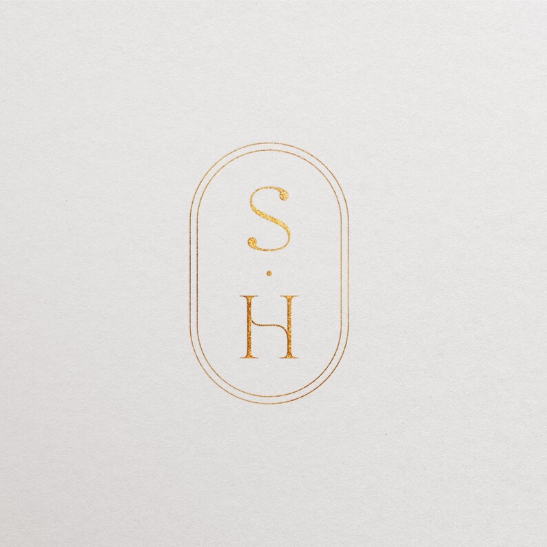 Simple Wedding Monogram Couple Monogram Wedding Monogram - Etsy