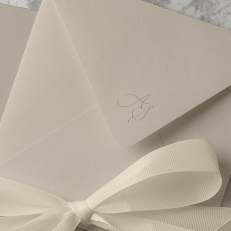 Simple Wedding Monogram Script Wedding Monogram Template - Etsy