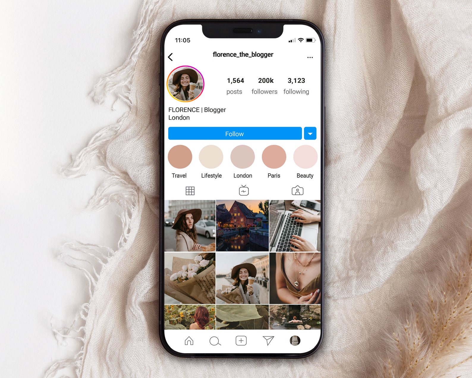 30 Boho Instagram Highlight Covers, Instagram Story Icons, Earthy ...